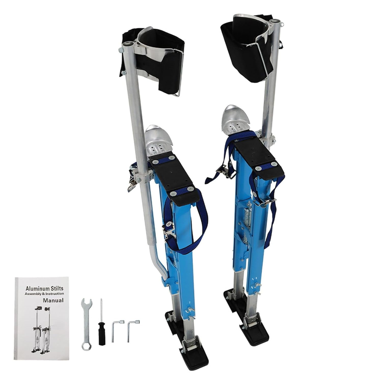 EPOTOOR 36-48inch Aluminum Alloy Stilts Drywall Stilts Adjustable ...