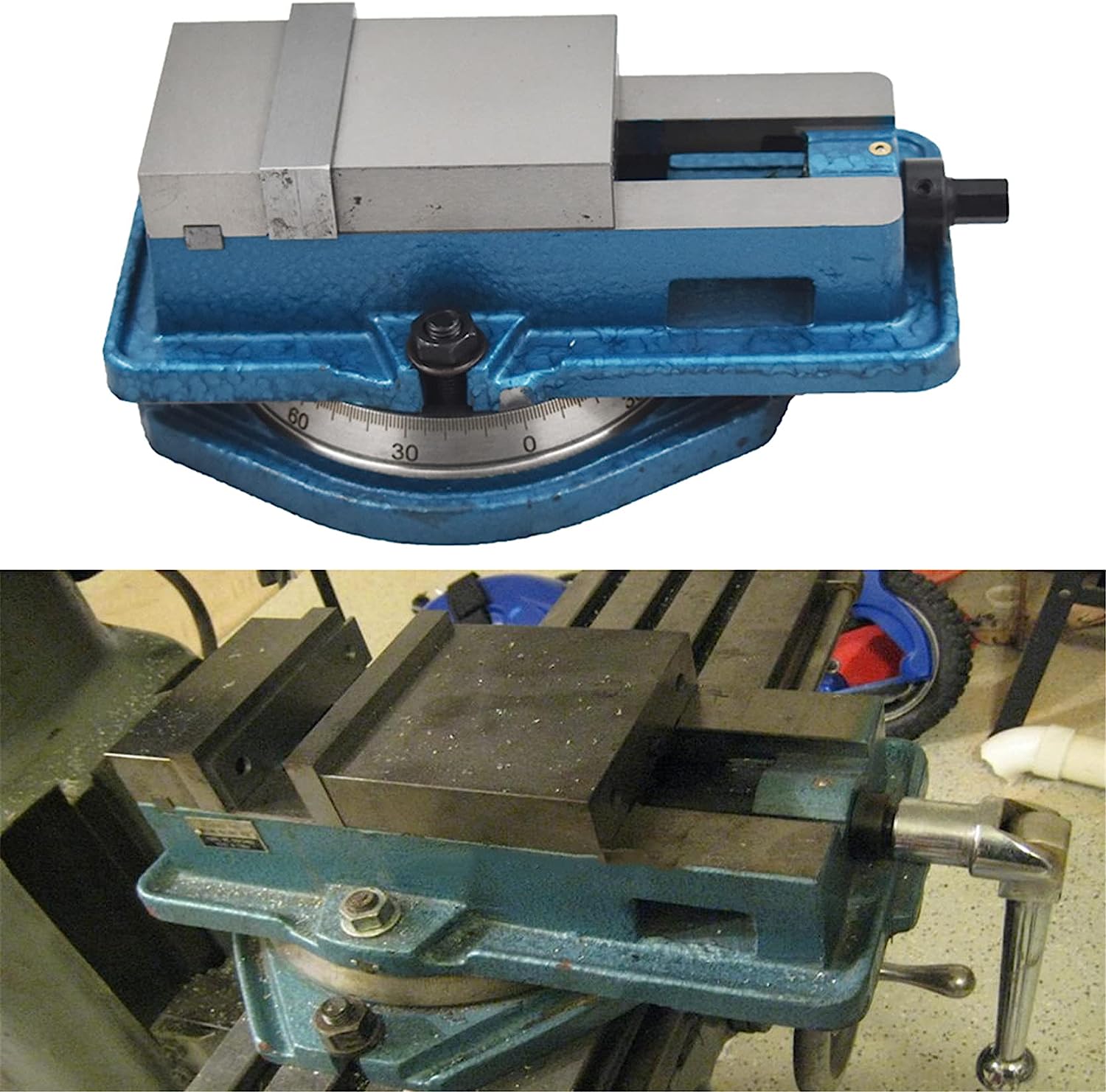 EPOTOOR 3In x 2.95In CNC Milling Machine Vise Lockdown Bench Vise, With ...