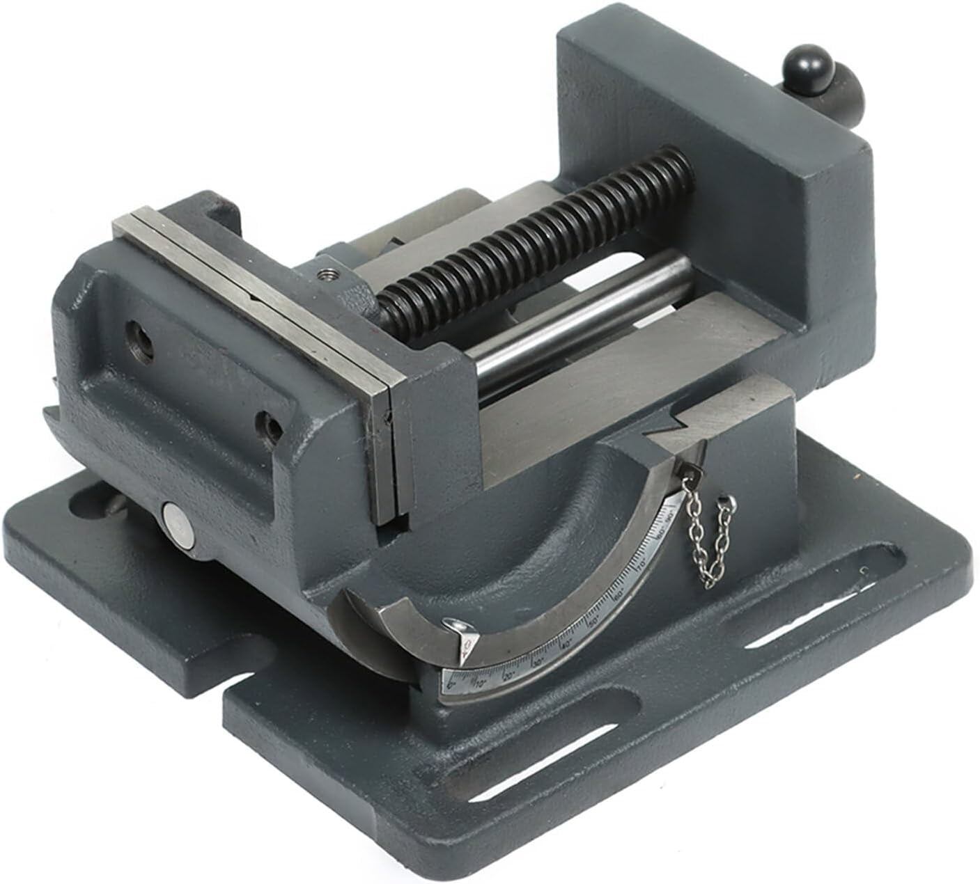 EPOTOOR 4-Inch Industrial Benchtop Drill Press Angled Heavy Duty Vise ...