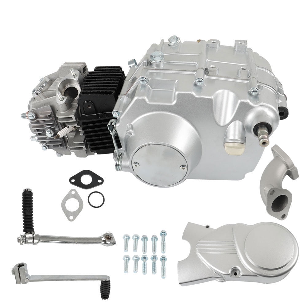 EPOTOOR 4 Stroke 125cc Motorcycle Engine Single Cylinder Silver For ...