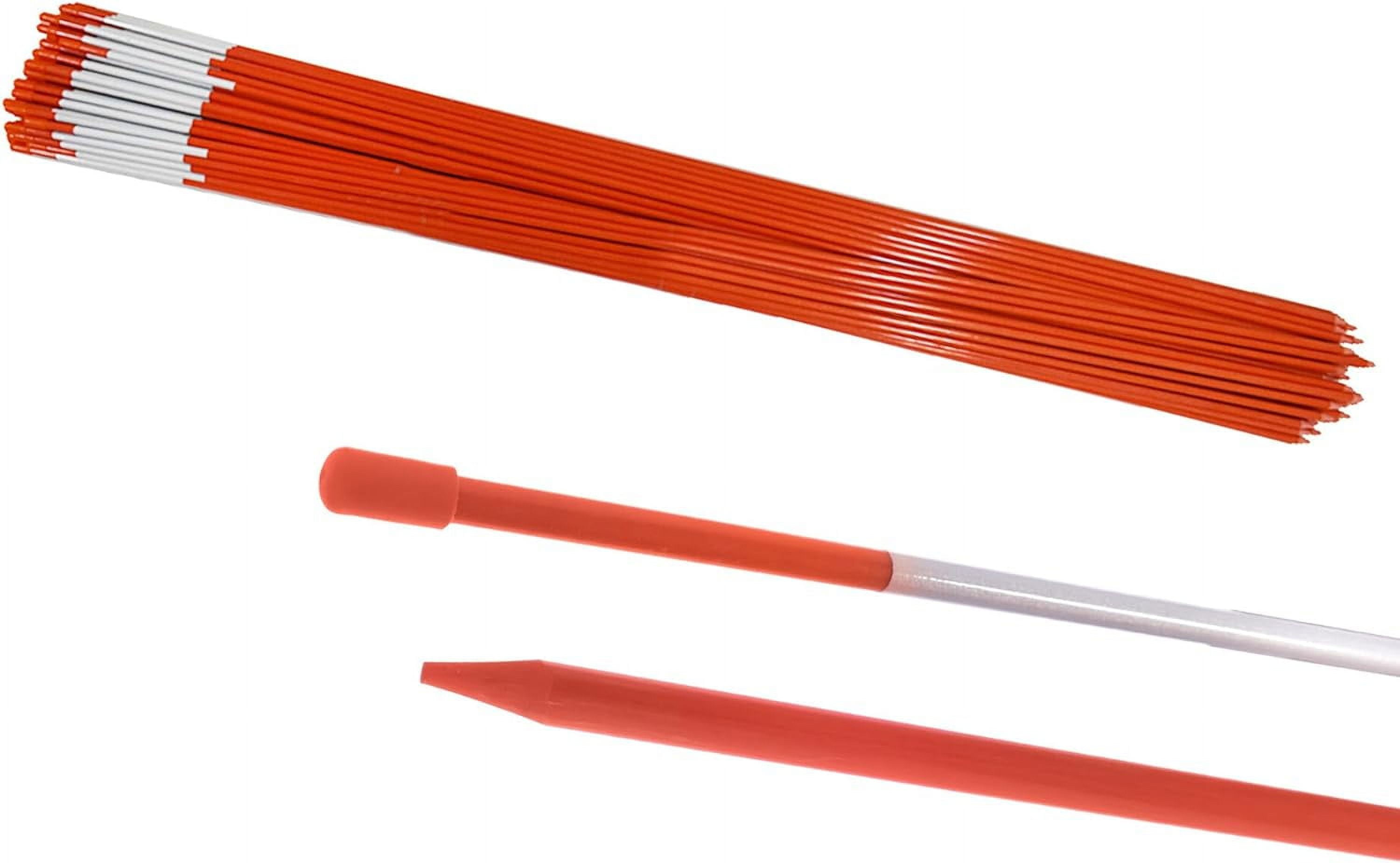 EPOTOOR 48 Inch 25PCS Driveway Marker 5/16 Dia High Visibility ...