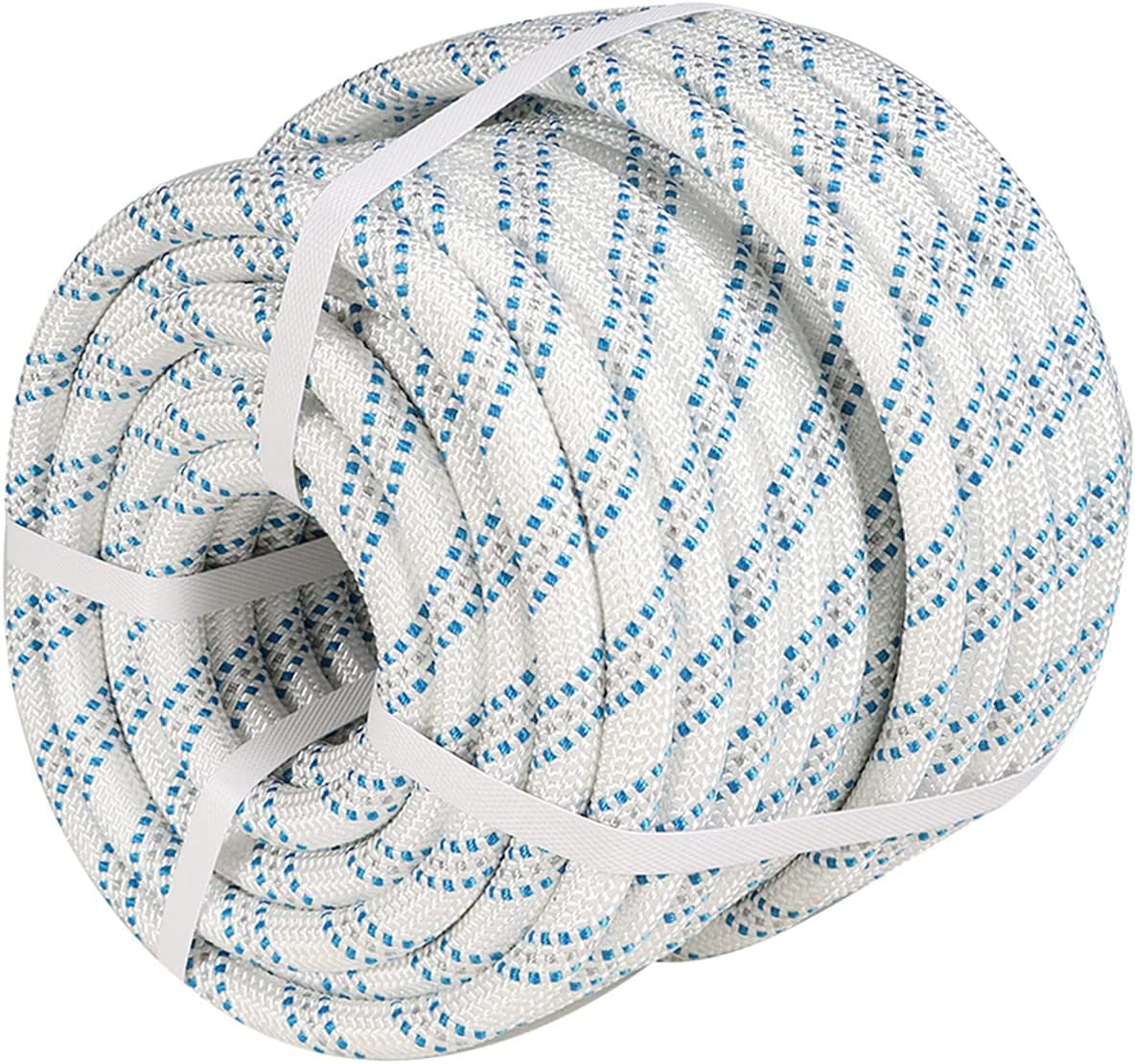 EPOTOOR 5/8In x 150FT Double Braid Polyester Arborist Bull Rope Tree ...