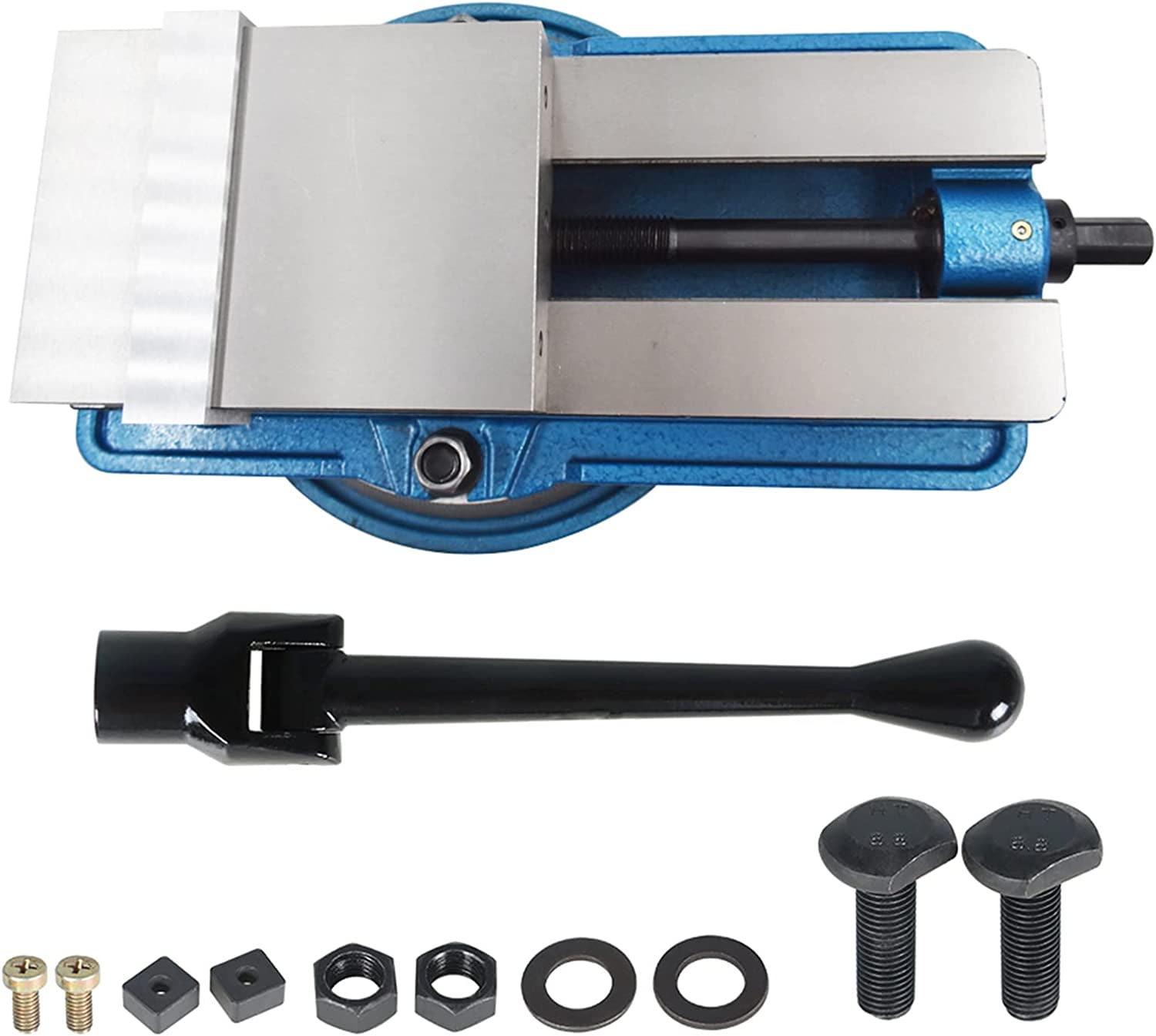 EPOTOOR 6 Inch CNC Milling Machine Vise Lockdown Bench Vise, Extended ...