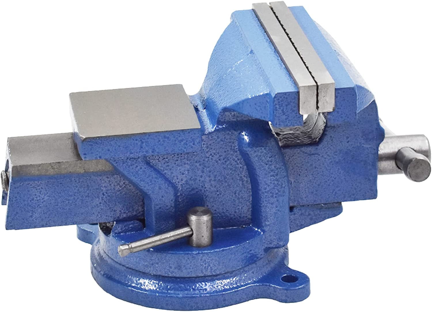 EPOTOOR 6 Inch Heavy Duty Bench Vise with Anvil 360 Degree Swivel ...