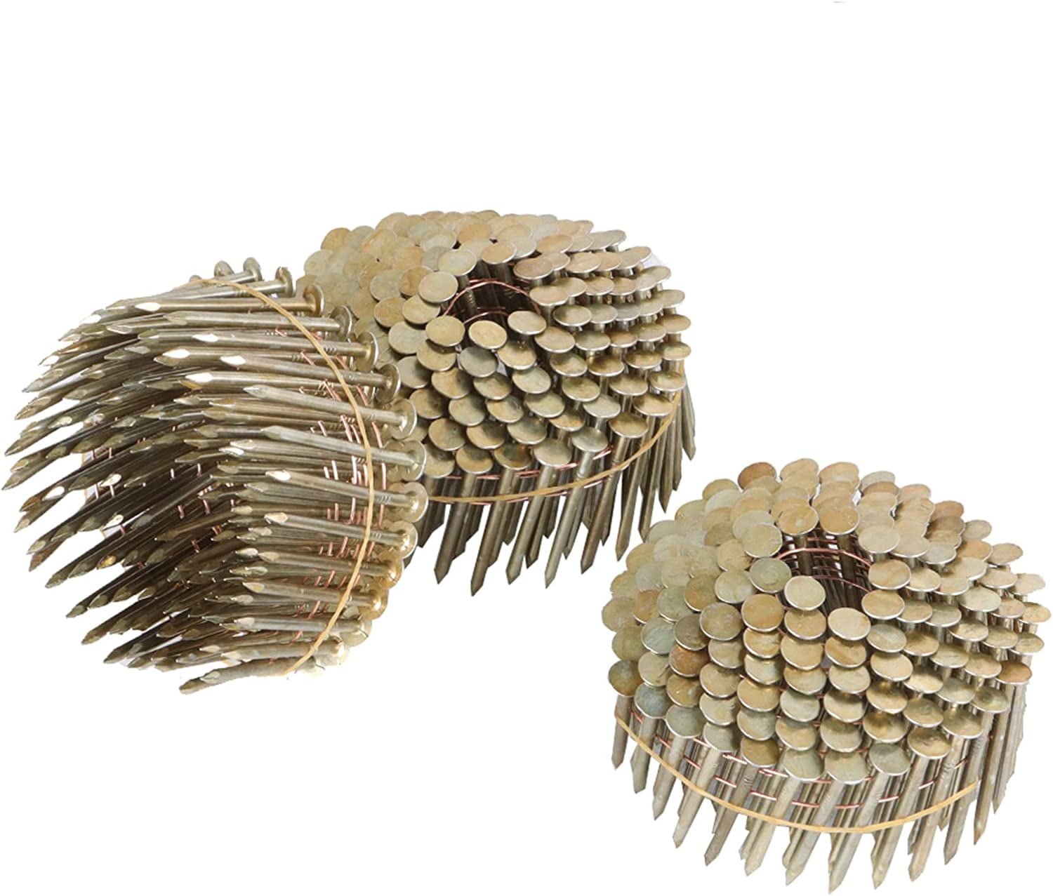 EPOTOOR 7200 Count Siding Nails 0.12 Inch x 1-3/4 Inch 15-Degree ...