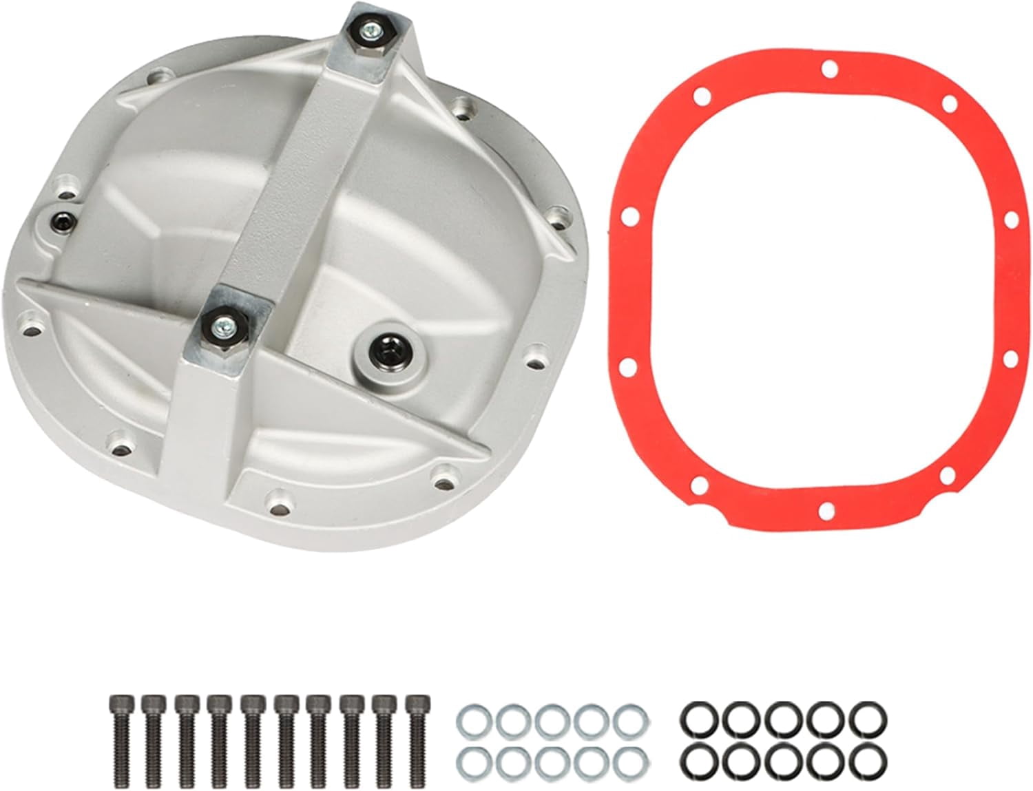 EPOTOOR 8.8" Differential Cover Rear End Girdle System For 79-04 Ford ...