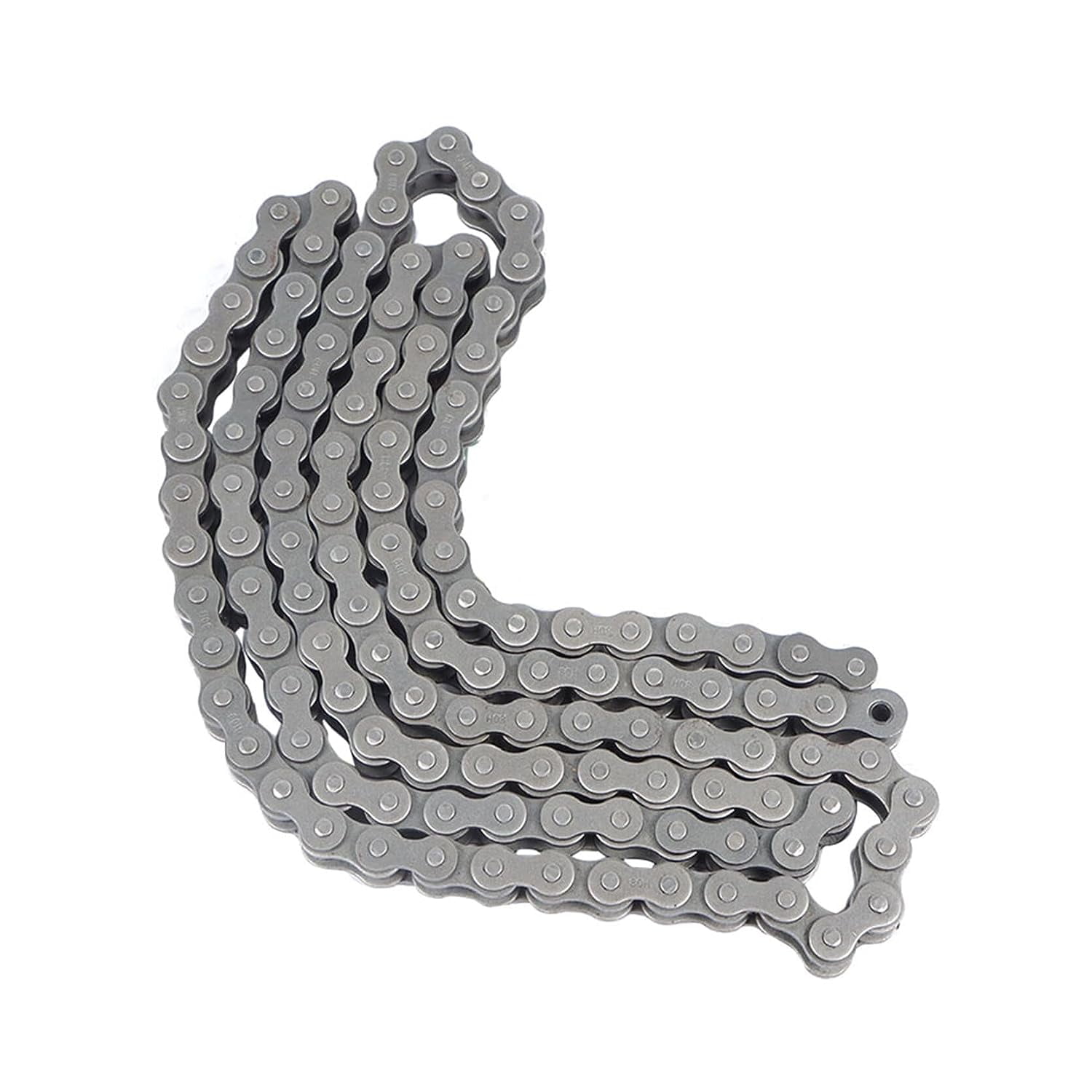 EPOTOOR 80H Heavy Duty Roller Chain 10 Feet with 1 Connecting Links 120 ...