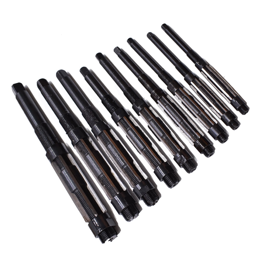 EPOTOOR 9 Pcs/Set Adjustable Hand Reamers A-I, H4-H12, 15/32" to 1-3/16 ...
