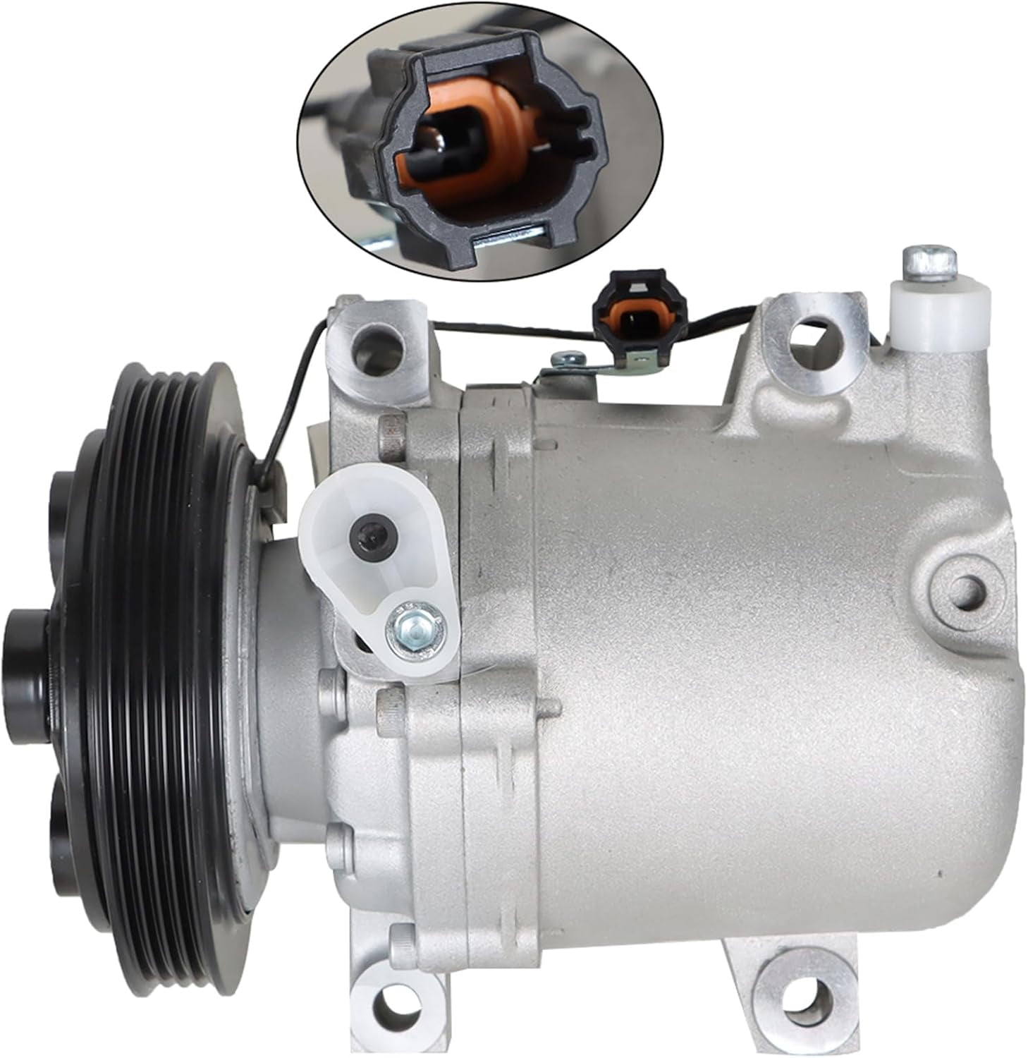 EPOTOOR AC Compressor with Clutch Replacement for Frontier Xterra V6 3 ...