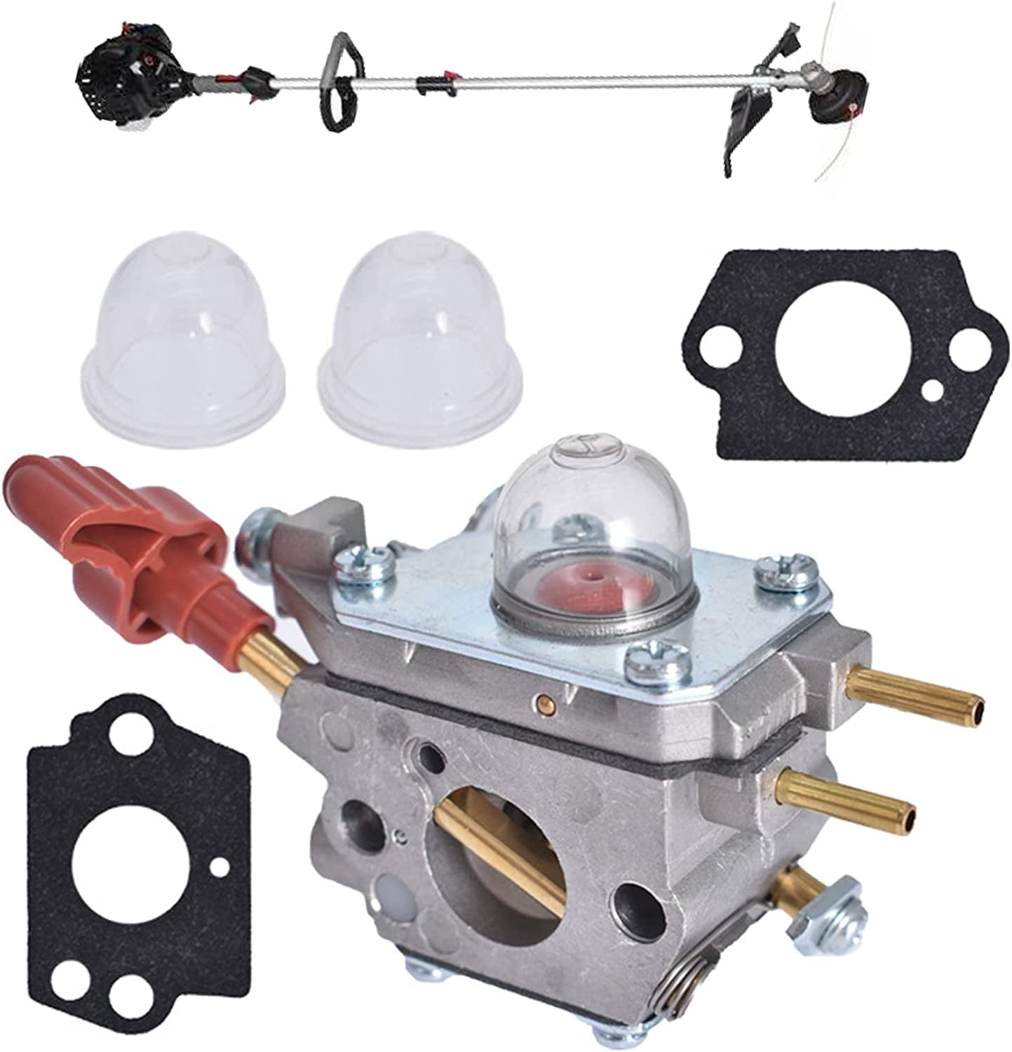 EPOTOOR C1U-P27 Carburetor Replacement for Troy Bilt TB2040XP TB2044XP TB35EC TB2MB TB430 TB225 ...