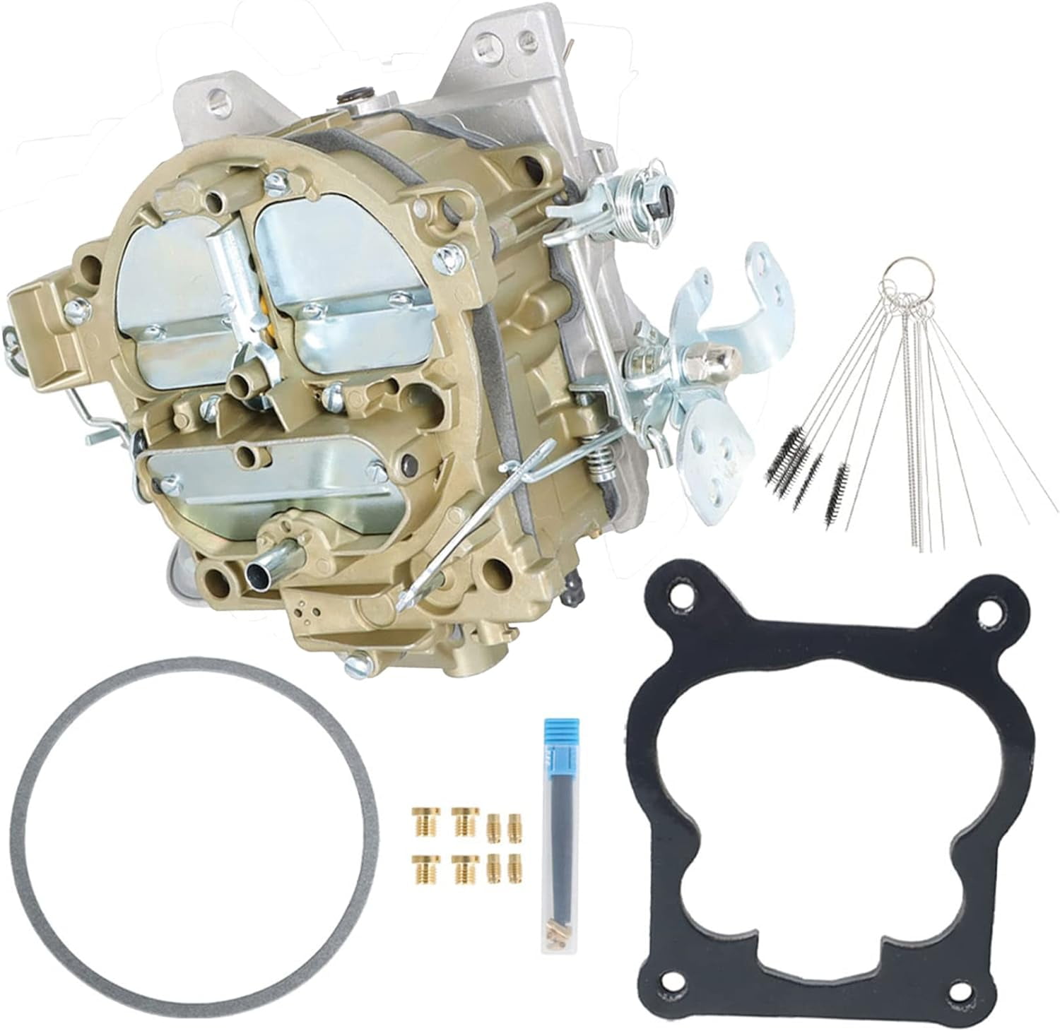 EPOTOOR Carburetor Replacement for 1901R Rochester Quadrajet 4MV Chevy ...