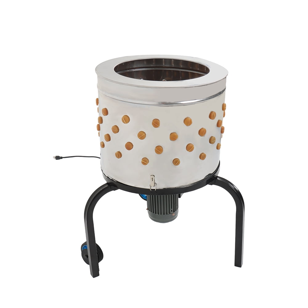 EPOTOOR Chicken Plucker Machine Feather Plucker Stainless Steel 280RPM ...
