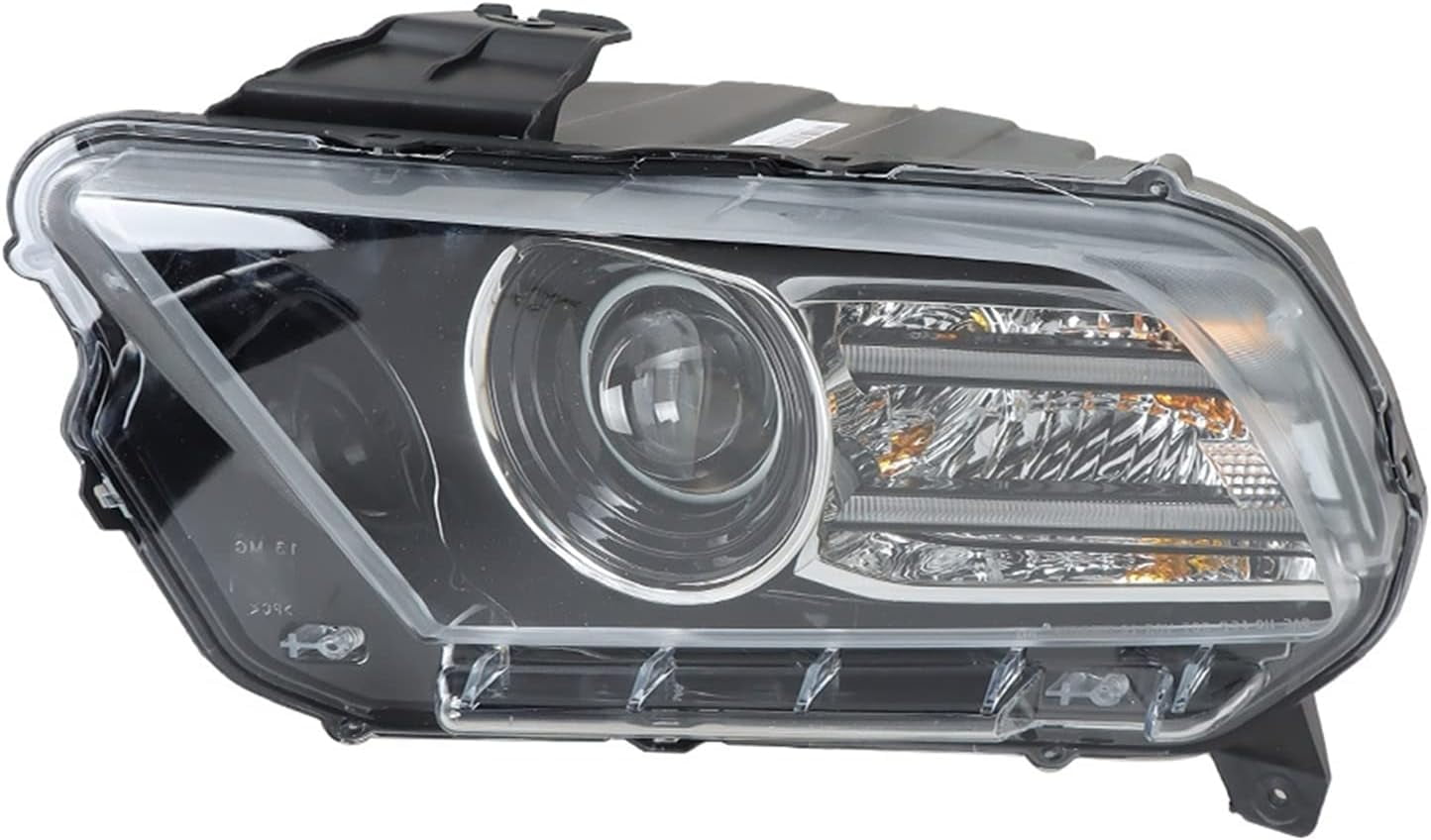 EPOTOOR For 2013-2014 Ford Mustang HID/Xenon Headlight Headlamp w/LED ...
