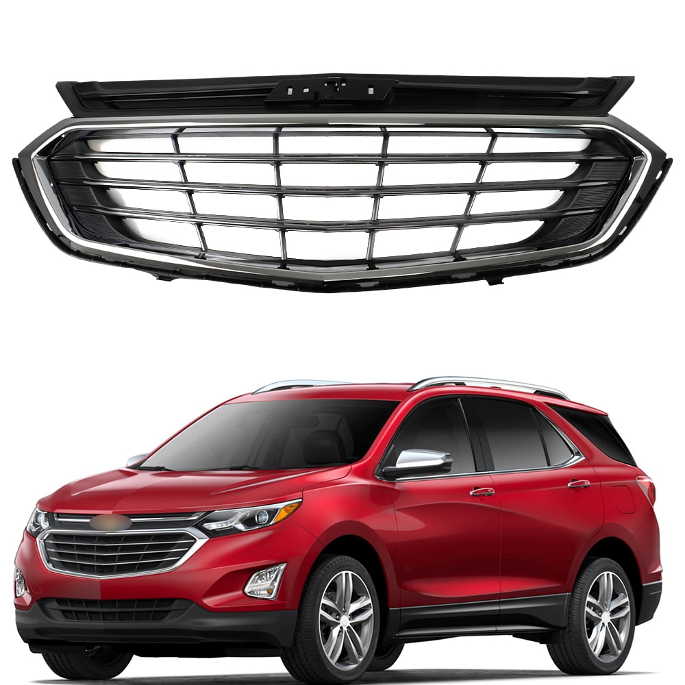 EPOTOOR For 2018 2019 2020 21 Chevy Equinox Front Bumper Upper Grille ...