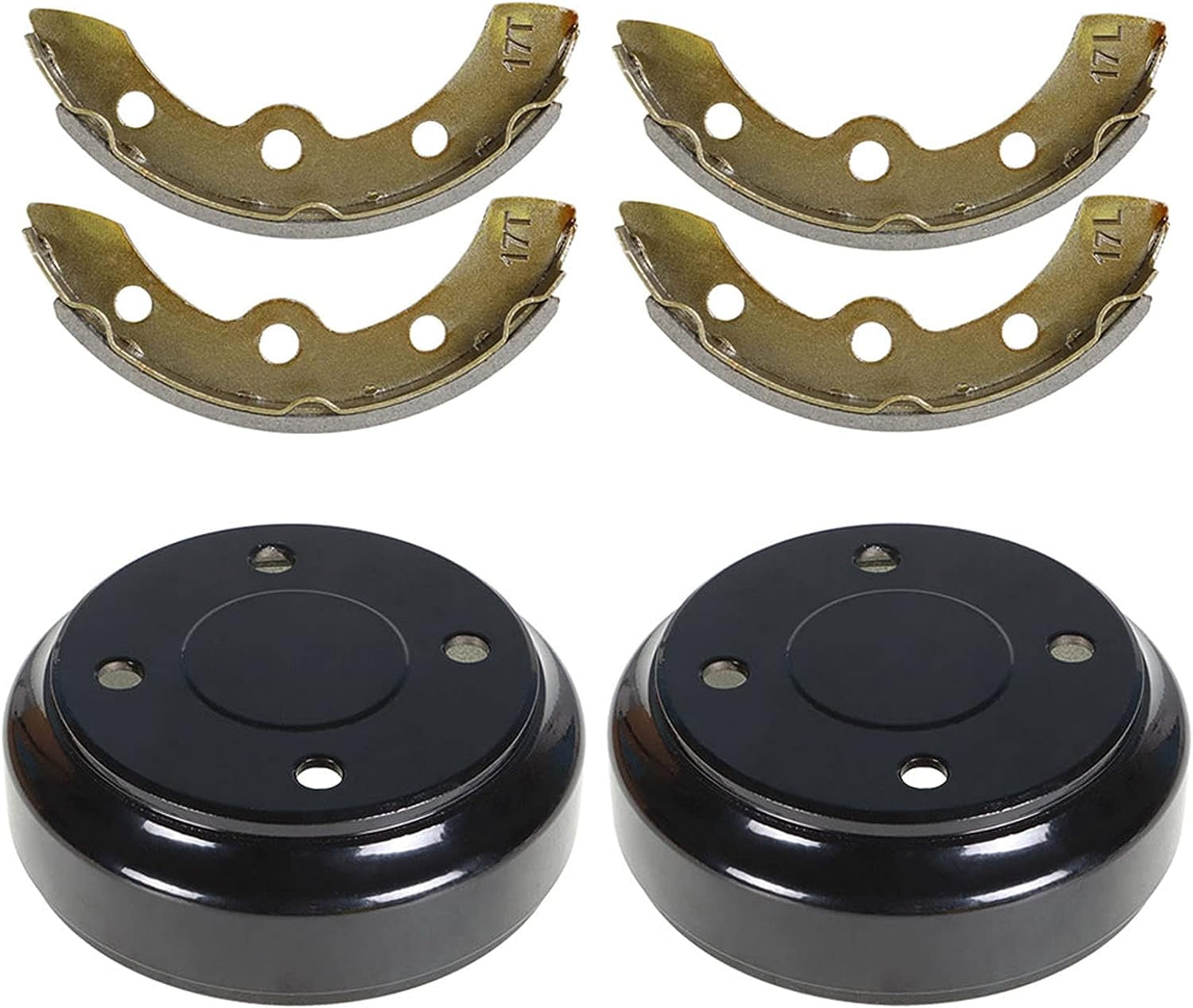 EPOTOOR For Club Car Golf Cart 1995-Up DS And Precedent Brake Shoes ...