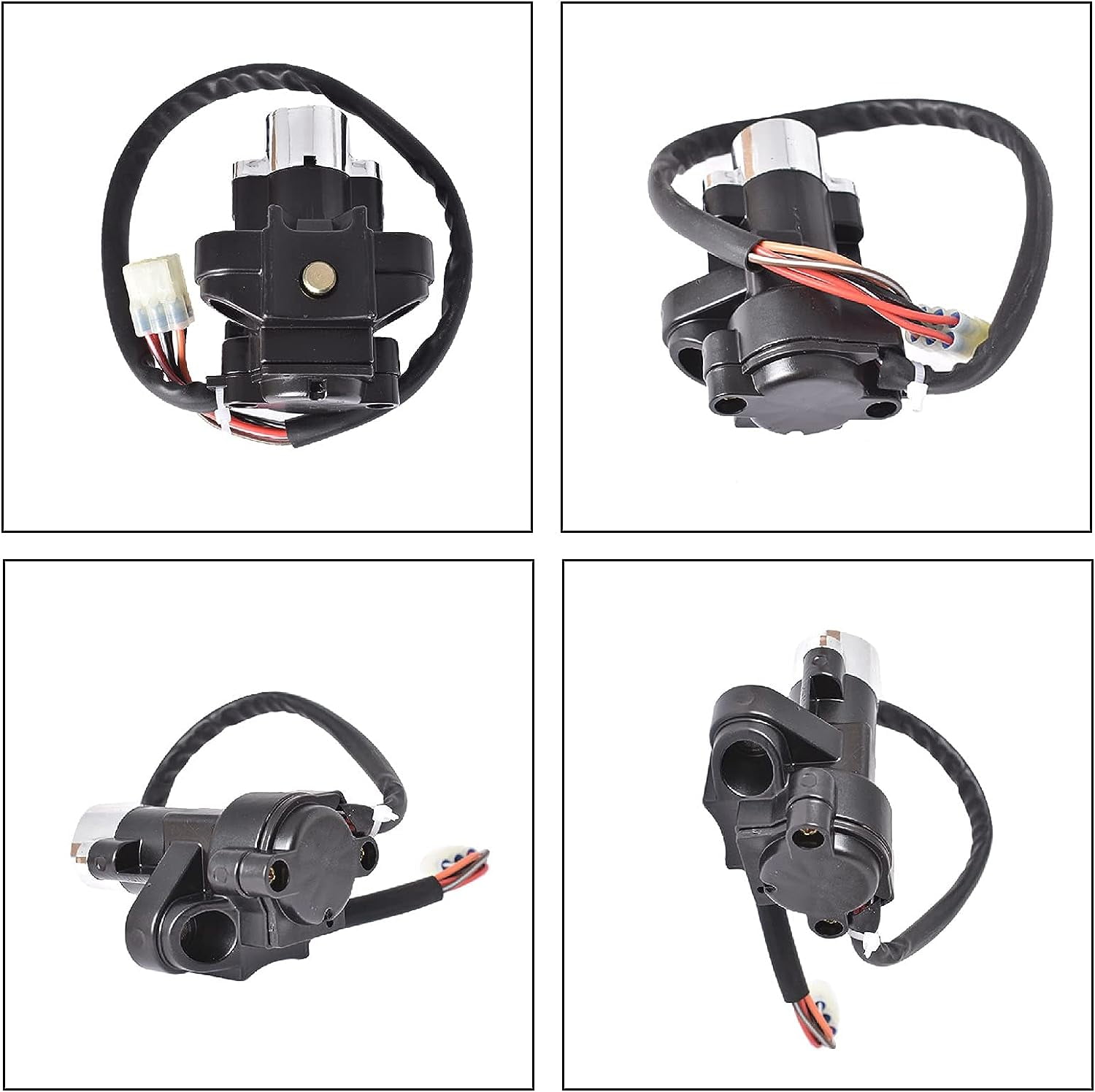EPOTOOR Ignition Switch W/Key for Suzuki GSXR 600 GSXR 750 GSXR-600 ...
