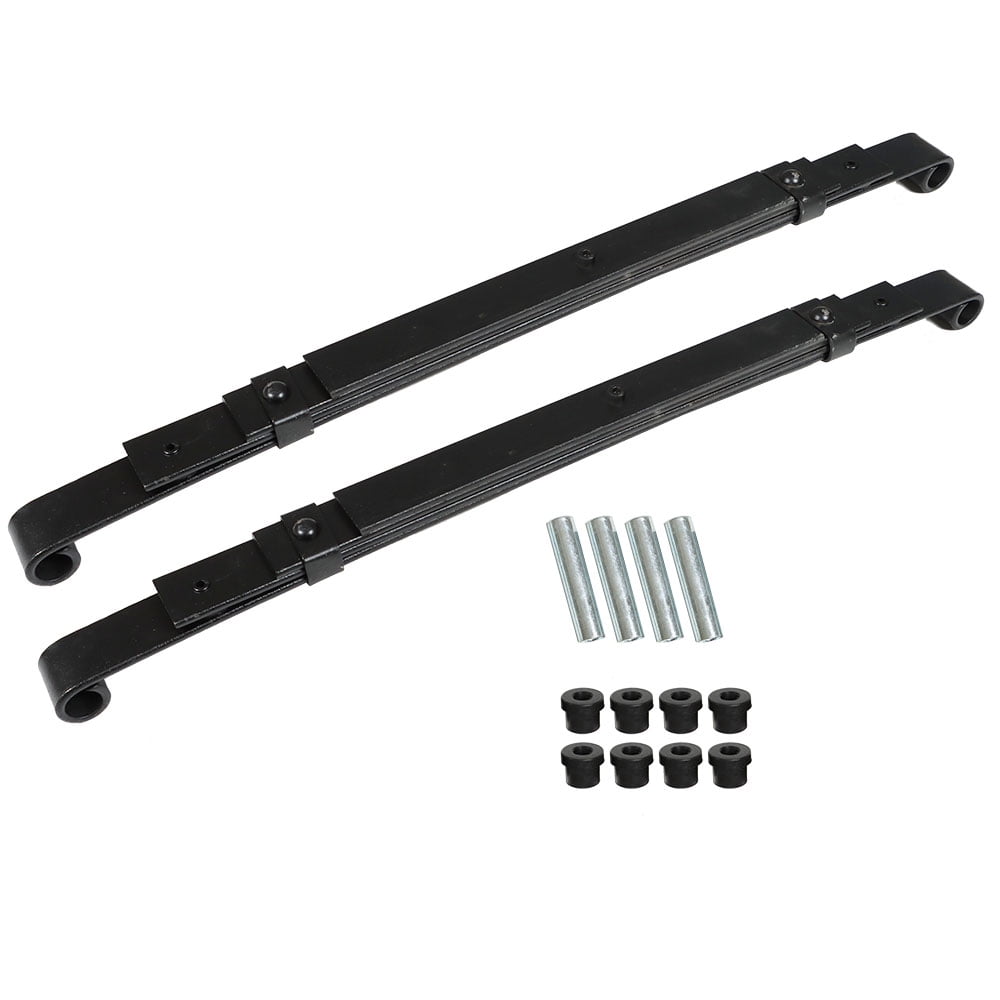EPOTOOR Heavy Duty Rear Leaf Springs Set of Club Car Replacement for ...