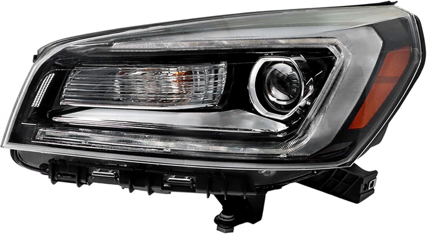 EPOTOOR Left LH Headlights For 2013-2016 GMC Acadia Halogen Projector W ...