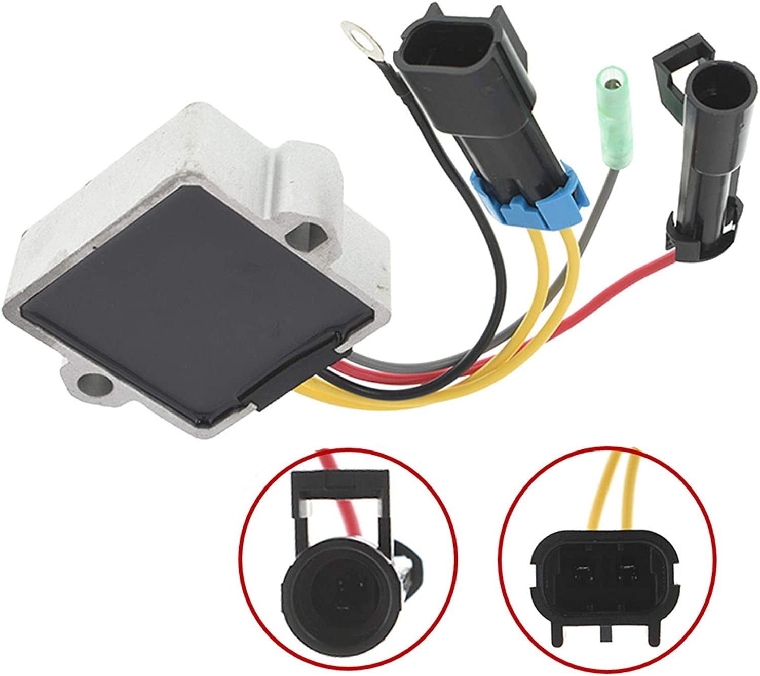 EPOTOOR Voltage Regulator Rectifier Replacement for Mercury Marine ...