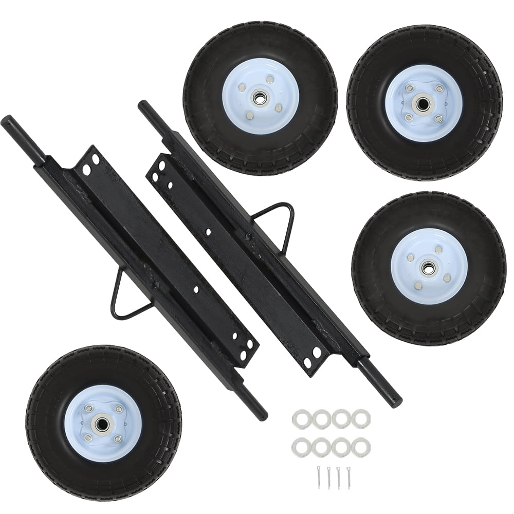 EPOTOOR Wheel Kit Fit for Generator EU3000is SOLID NEVER FLAT TIRES All ...