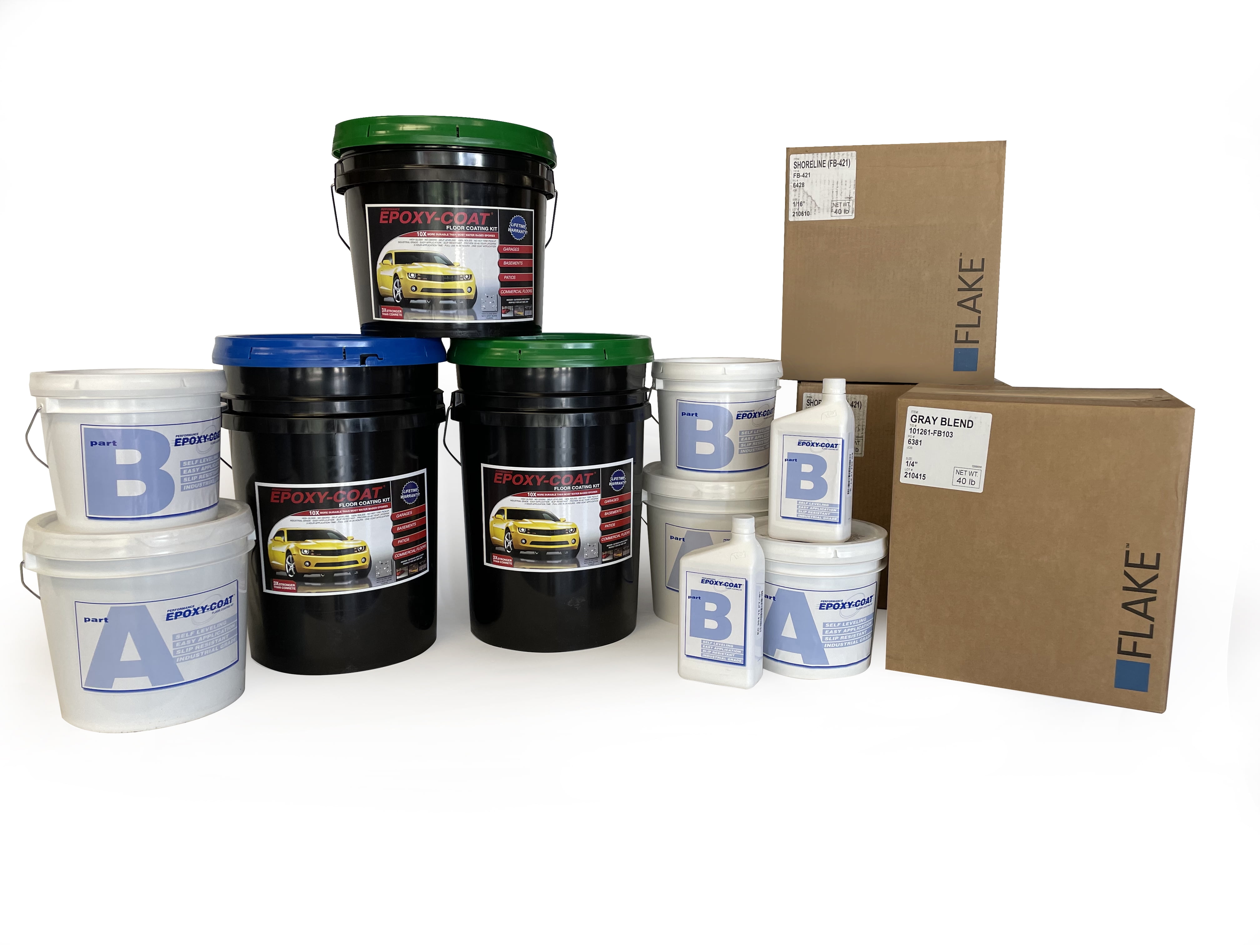 EPOXY-COAT - High Performance DIY Epoxy Floor Coating "Premium" Full ...