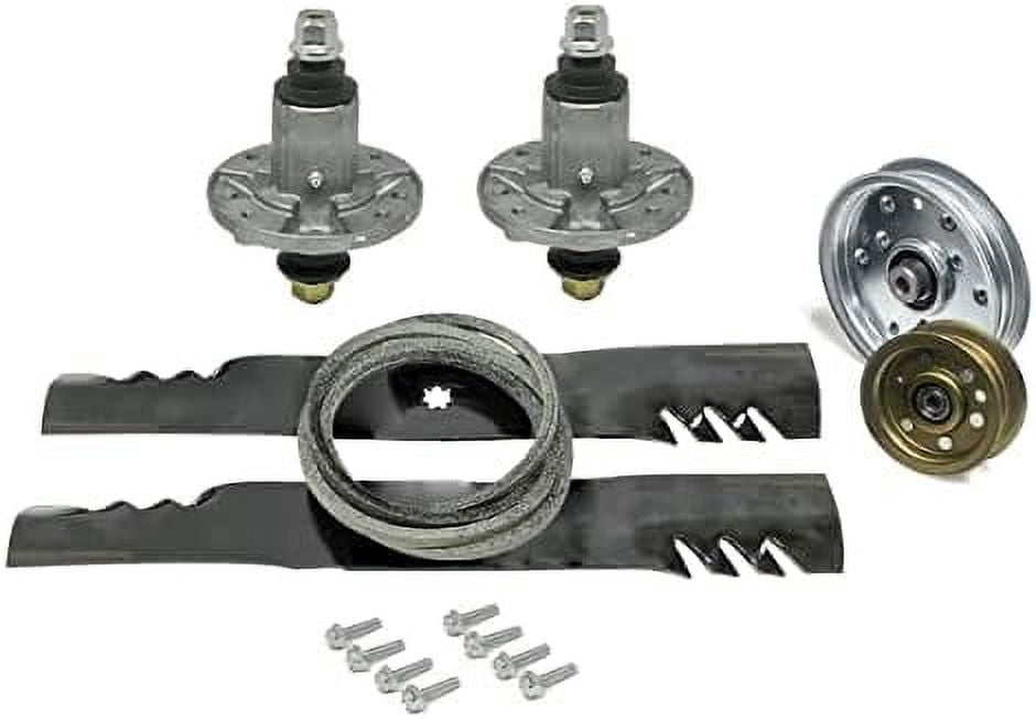 EPR Spindle Belt Idler Mulch Blade Deck Kit for John Deere 42 Inch 115 ...