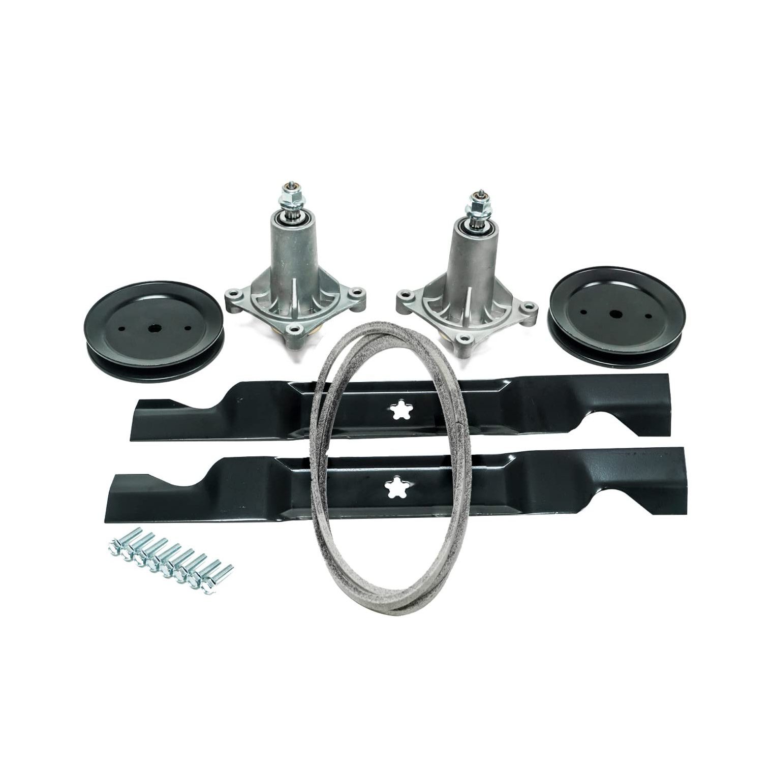 EPR Spindle Pulley Belt Blade Deck Kit for AYP Poulan 46 Inch 187292 ...