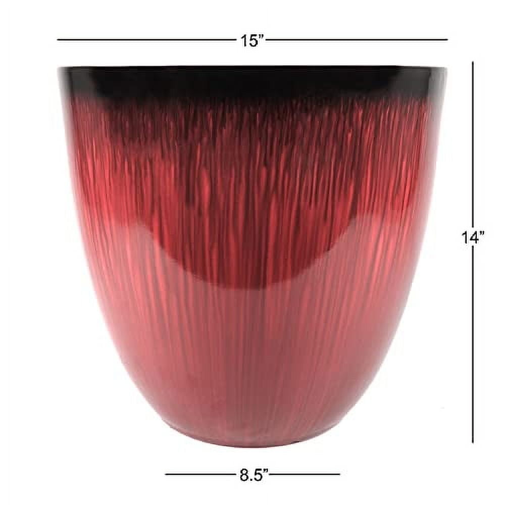 (EPR15-206 Large Egg Shaped Planter - Modern Indoor & Outdoor ...