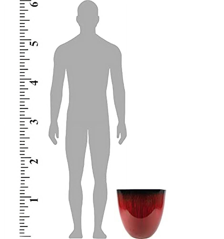 (EPR15-206 Large Egg Shaped Planter - Modern Indoor & Outdoor ...