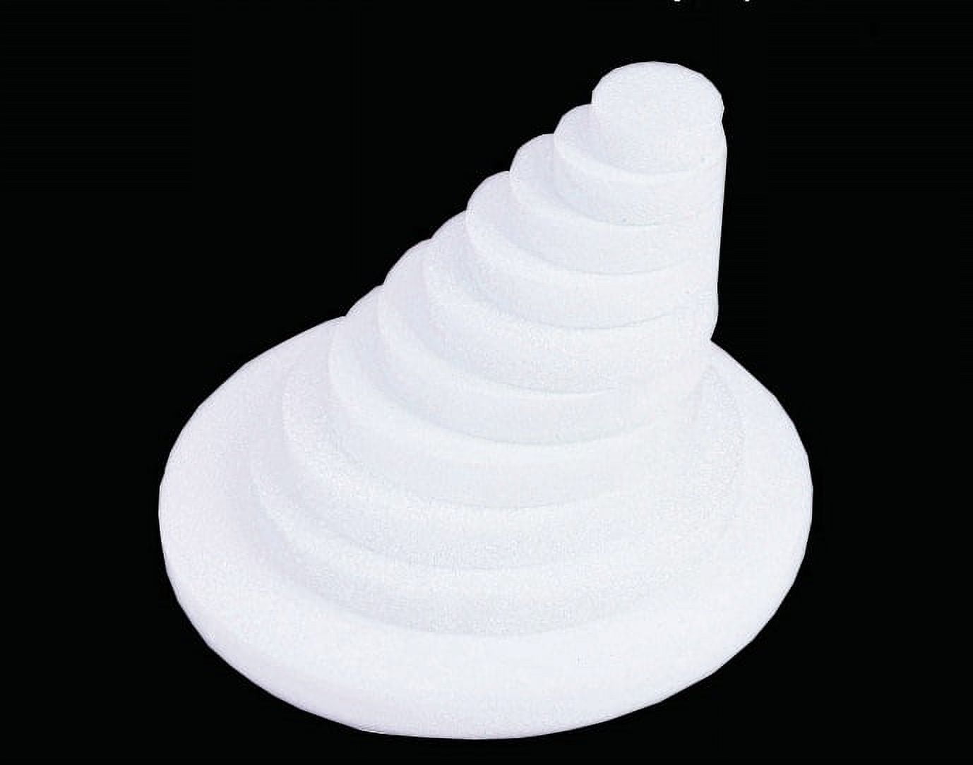 EPS Foam ROUND Disc 1" Thick Sizes 3"-12" Width Floral Arranger ...