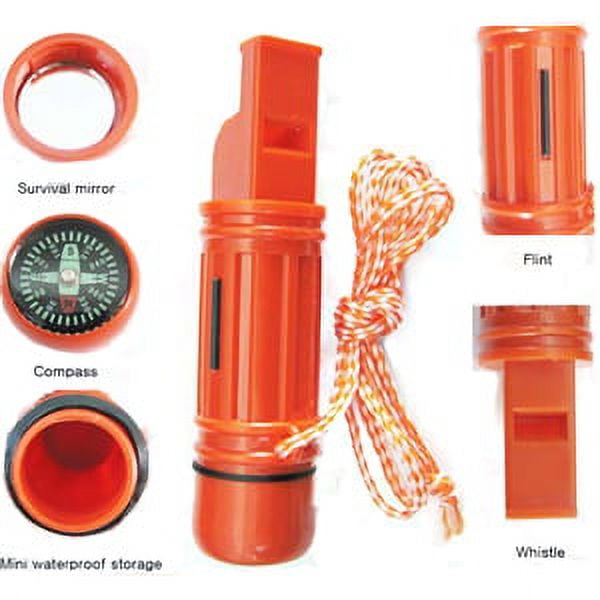 EPS New Survival Signal Whistles Orange (5 Pack) - Walmart.com