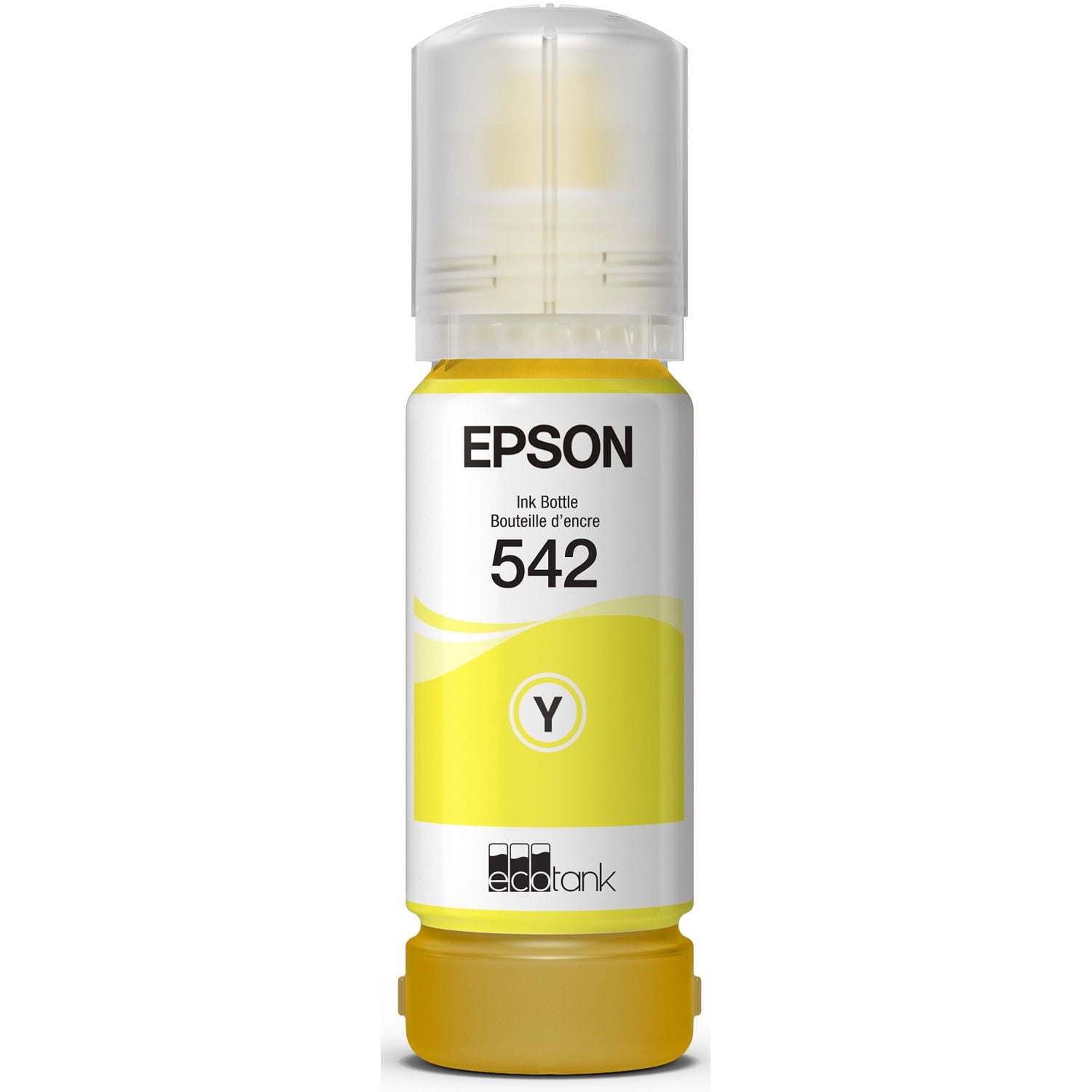 EPSON 542 EcoTank Ink Ultra-high Capacity Bottle Yellow (T542420-S ...