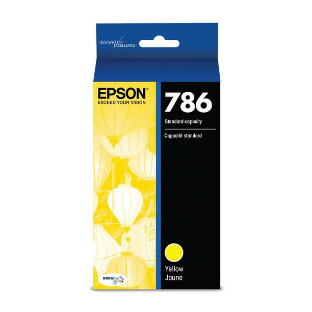 EPSON 786 DURABrite Ultra Ink Standard Capacity Yellow Cartridge ...