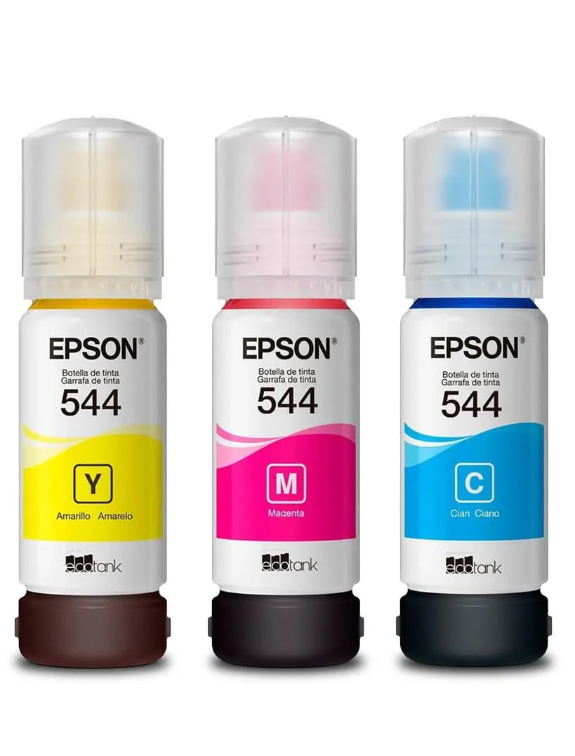 EPSON T544 EcoTank Ink Ultra-high Capacity Color Bottle - Walmart.com