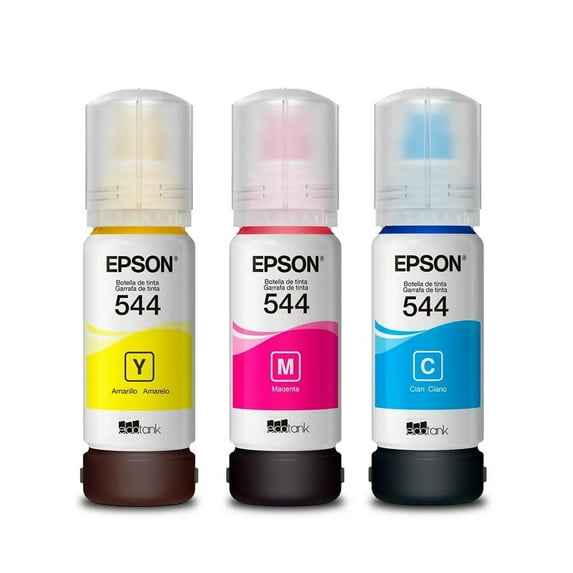 EPSON T544 EcoTank Ink Ultra-high Capacity Color Bottle - Walmart.com