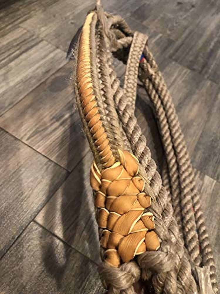 EPT Bull Ropes - Custom Pro 9x7 LH 7/8" x 1" Soft Bull Riding Rope ...