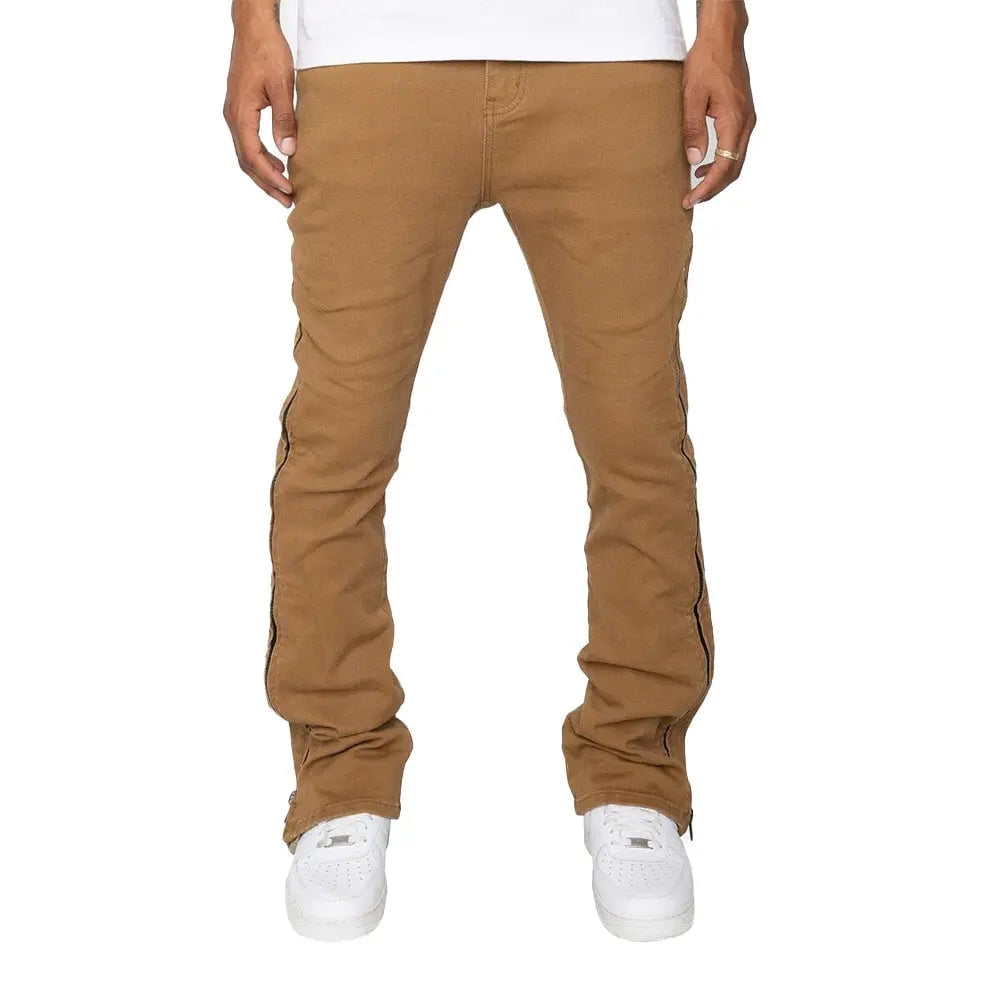 EPTM Men Havoc Flare Stacked Pants (Tan) - Walmart.com