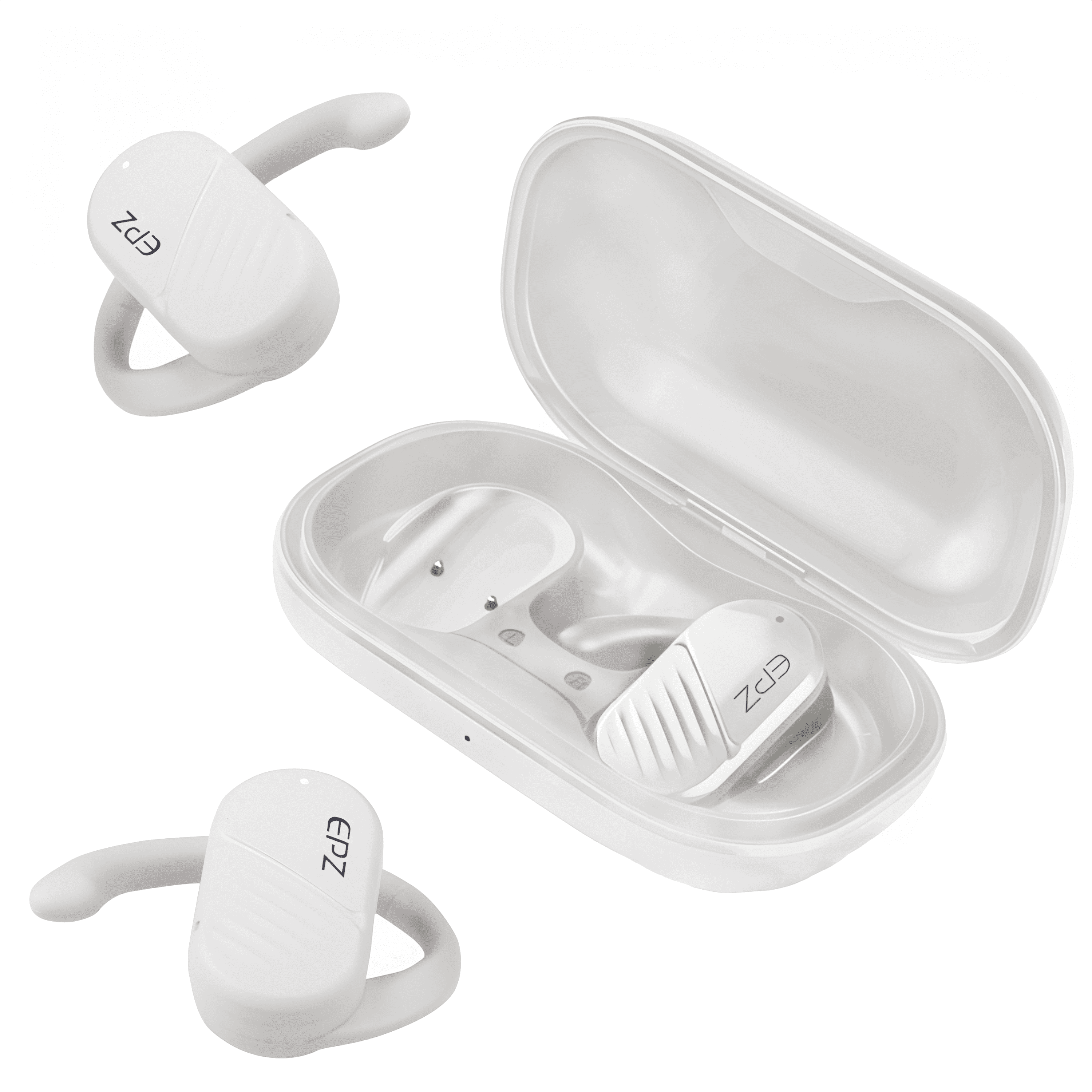 EPZ Bone Conduction Headphones, Stereo Wireless Headphones, Built-in ...