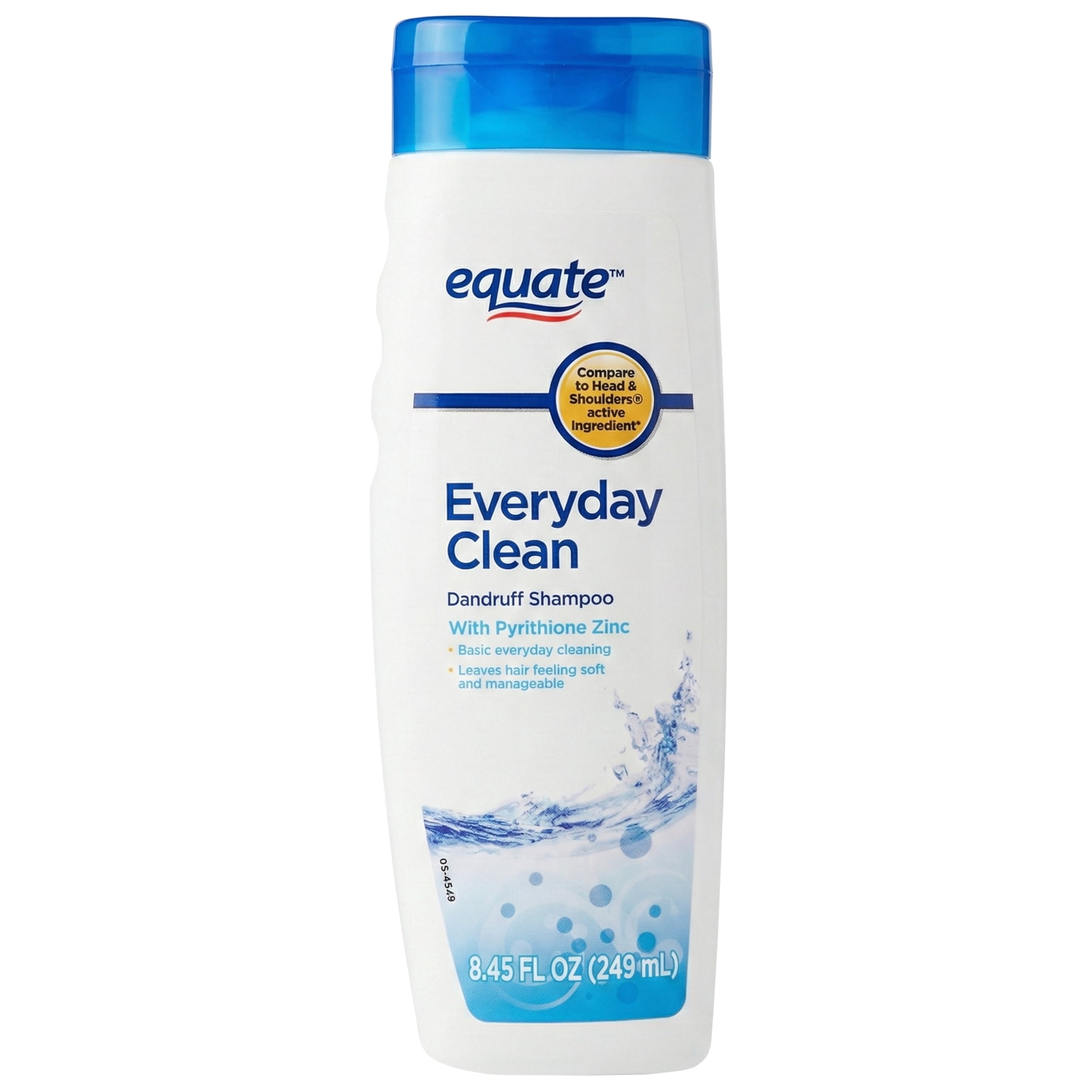 Equate Classic Clean Anti-Dandruff Shampoo with Pyrithione Zinc, 8.45 ...