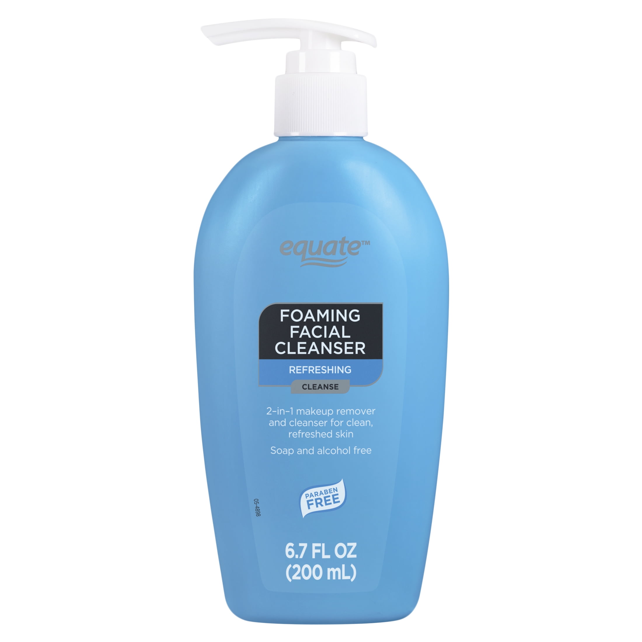 Equate 2-in-1 Foaming Facial Cleanser, 6.7 fl oz - Walmart.com