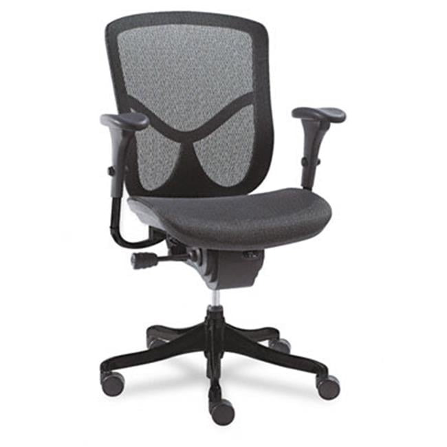 EQ Series Ergonomic Multifunction Mid-Back Mesh Chair Black - Walmart.com