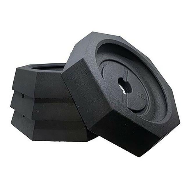 EQ812SP4 EQ Grand Octagon Rubber Leveling Jack Pads - Pack of 4 ...