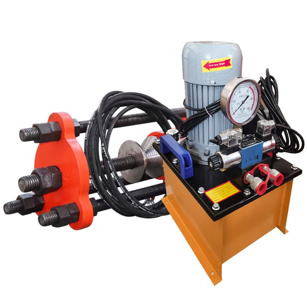EQCOTWEA 100T Hydraulic Crawler Pin Dismantling Machine Electric Chain ...