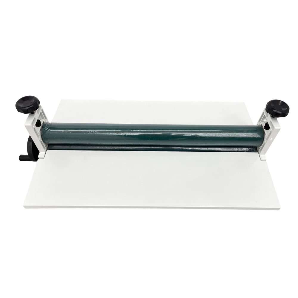 EQCOTWEA 30" Cold Laminator with Foldable Working Table White All Metal ...