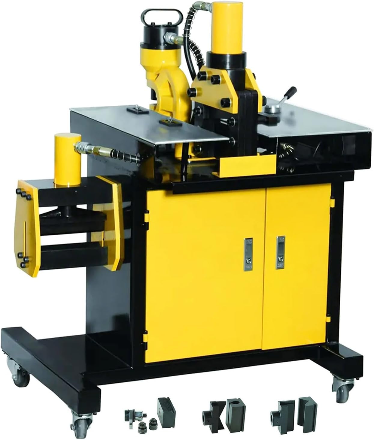 EQCOTWEA 3in1 Electric Hydraulic Busbar Processor Cutter Bender Hole ...