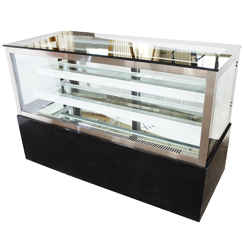 EQCOTWEA 47" Commercial Countertop Refrigerated Cake Showcase Desktop ...