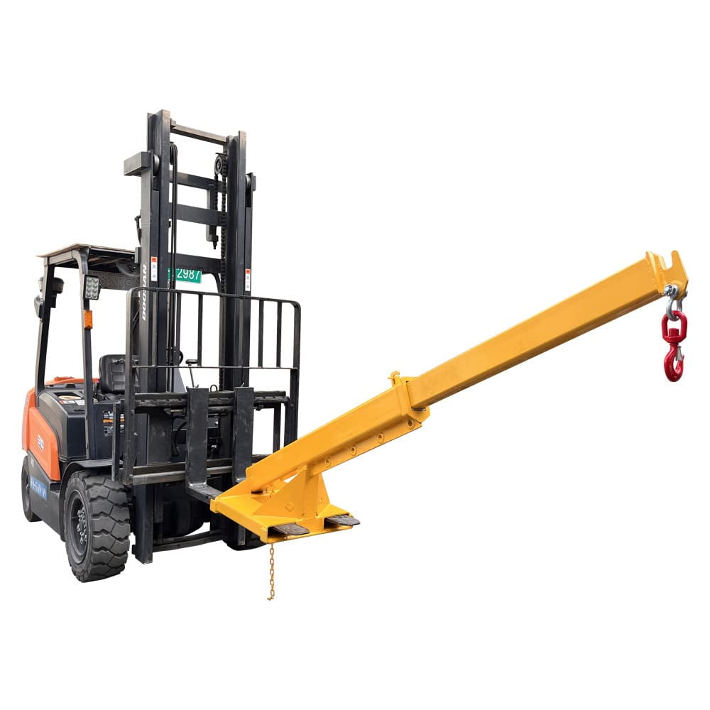 EQCOTWEA Adjustable Mobile Crane Lifting Hoist Truss Telescoping Jib ...