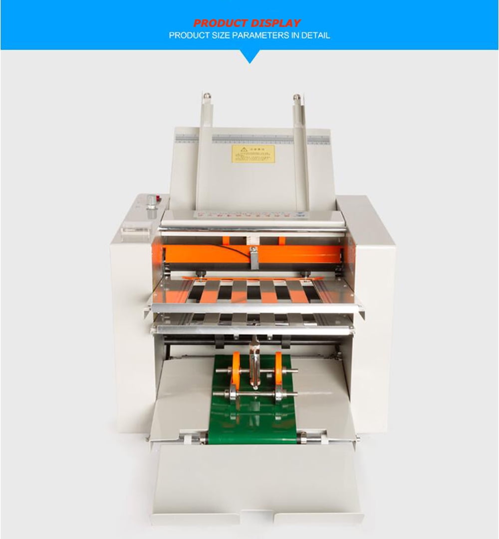 EQCOTWEA Auto Electric Paper Folding Machine Folding Machine Speed ...