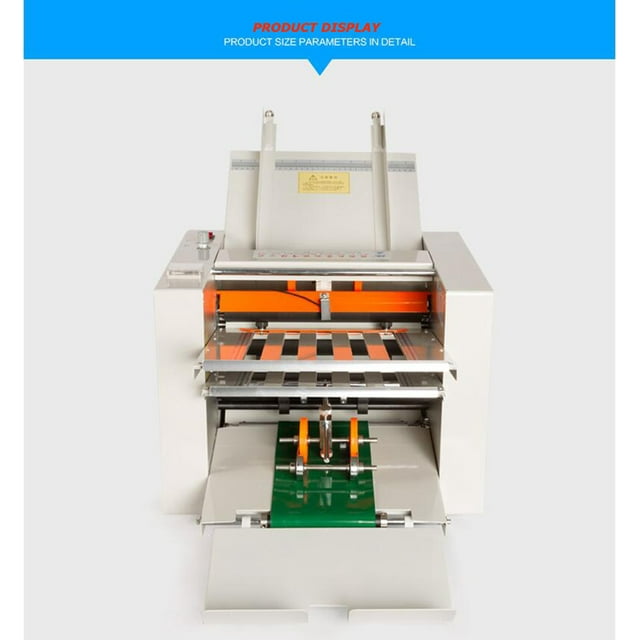EQCOTWEA Auto Electric Paper Folding Machine Folding Machine Speed ...