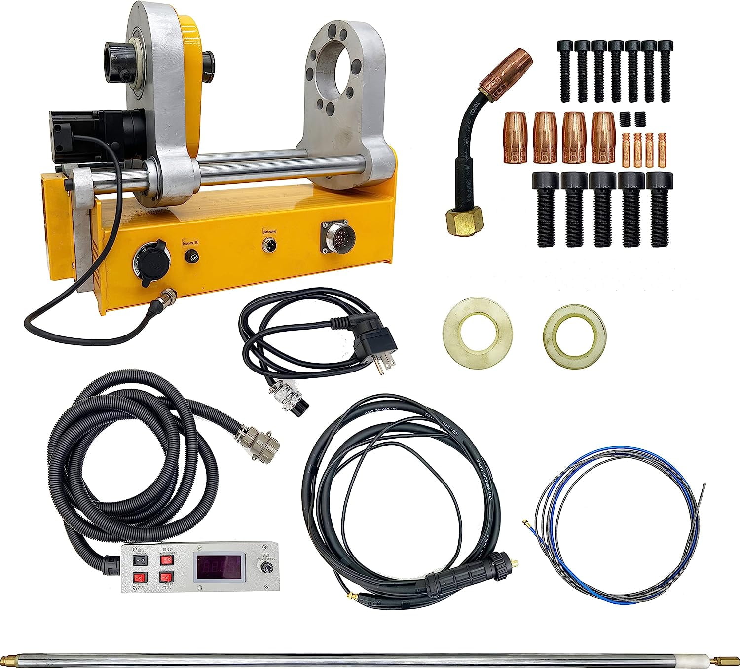 EQCOTWEA Auto Rotary Inner Line Boring Welder with 55-220mm Welding ...